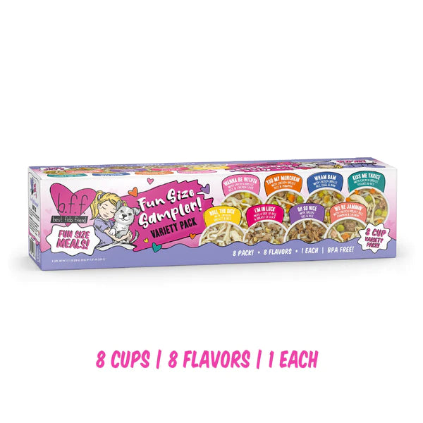 BFF Fun Size Variety Pack Sampler Dog Food – WAGSUP