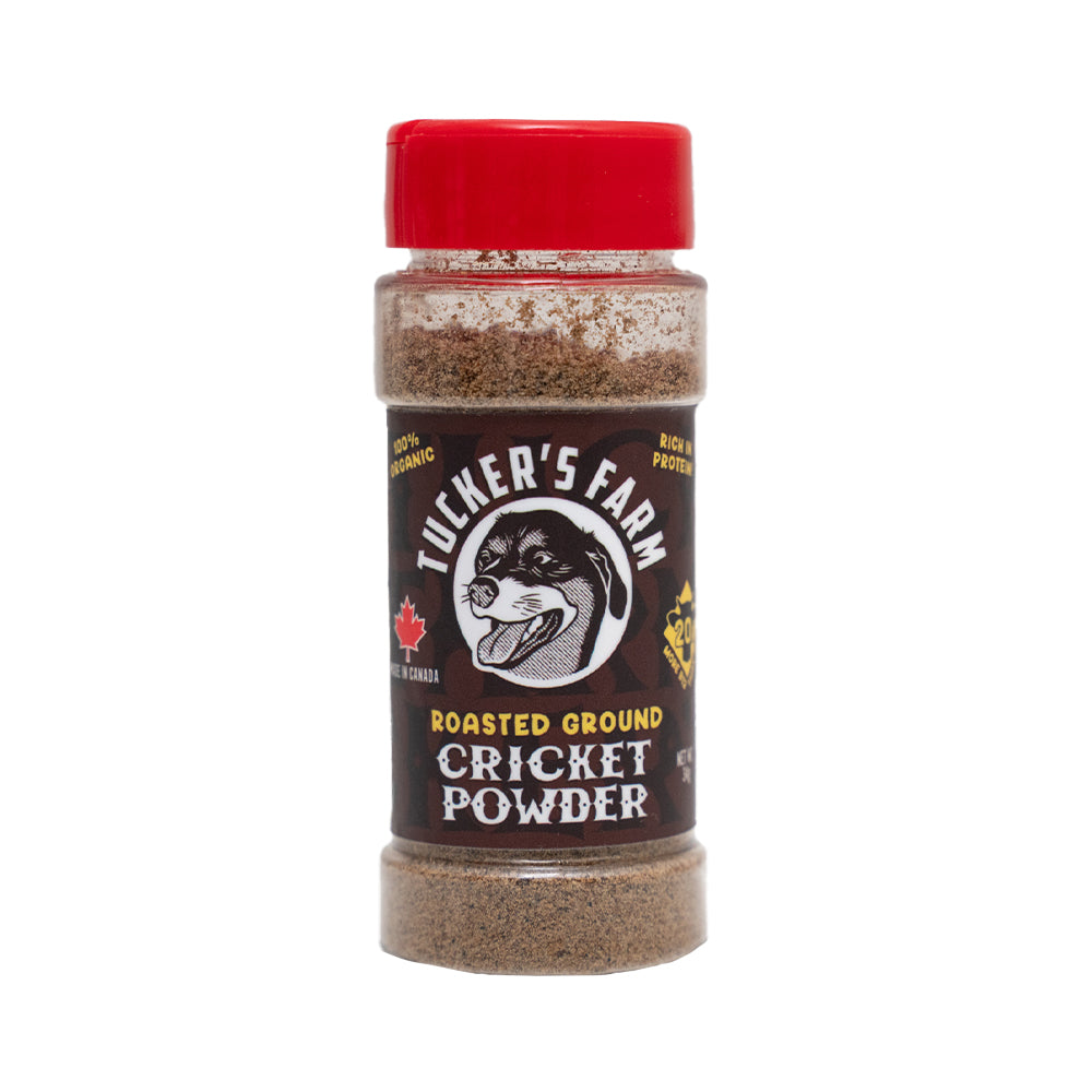 Roasted Ground Cricket Powder 34g – WAGSUP