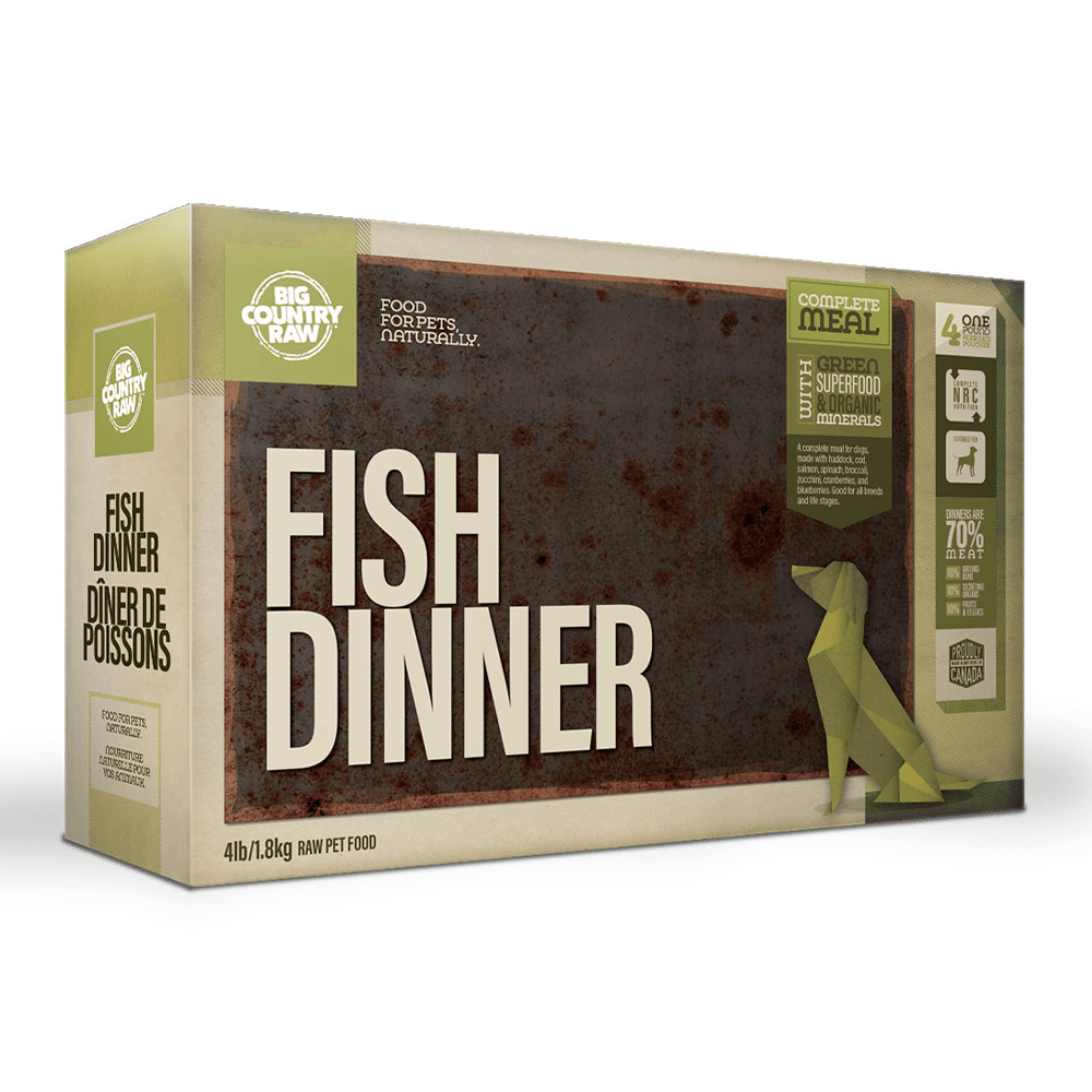 Fish Dinner Carton 4lb – WAGSUP